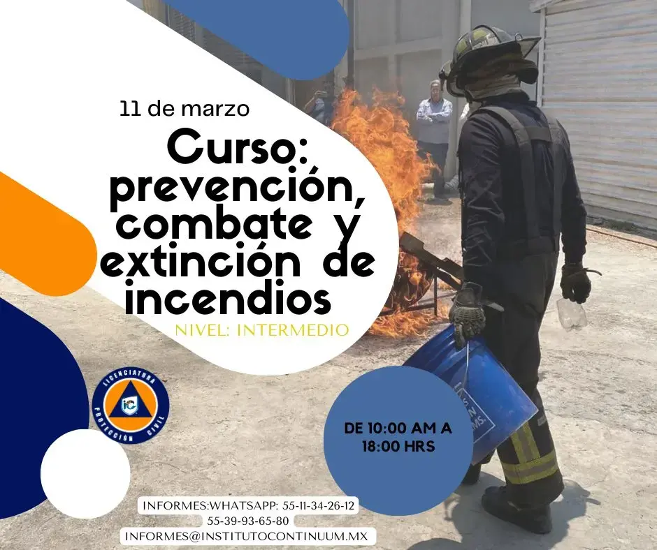 Curso: prevención, combate y extinción de incendios | Icontinuum